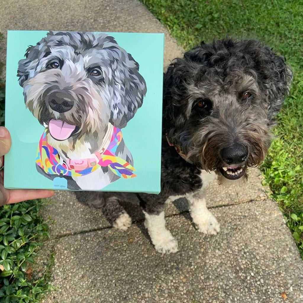 pet canvas | pet on canvas | print your pet | dog printing | pet gits ...